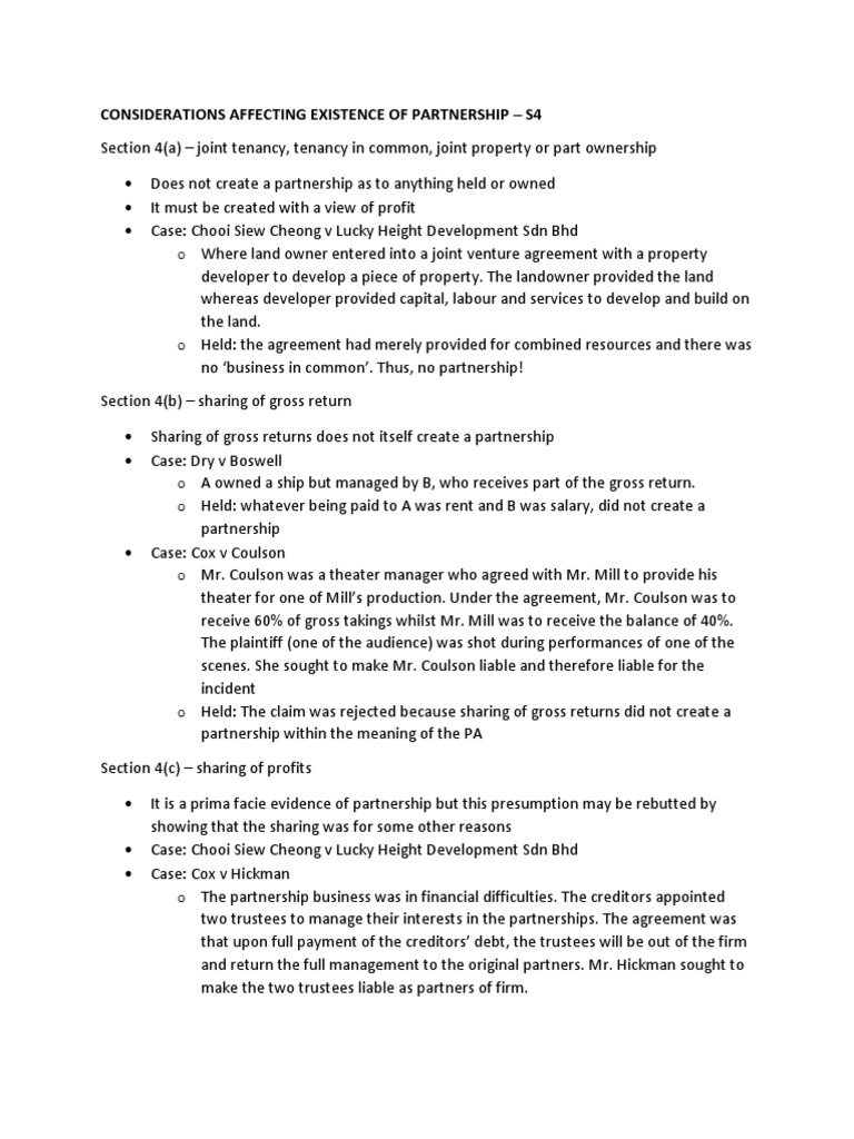 Question Tutorial 2 | PDF | Partnership | Law Of Agency