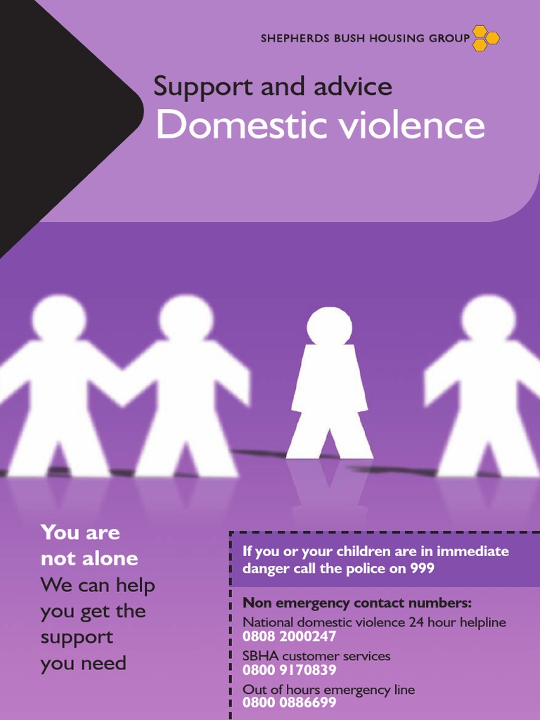 Domestic Violence Leaflet1 | PDF | Domestic Violence | Violence