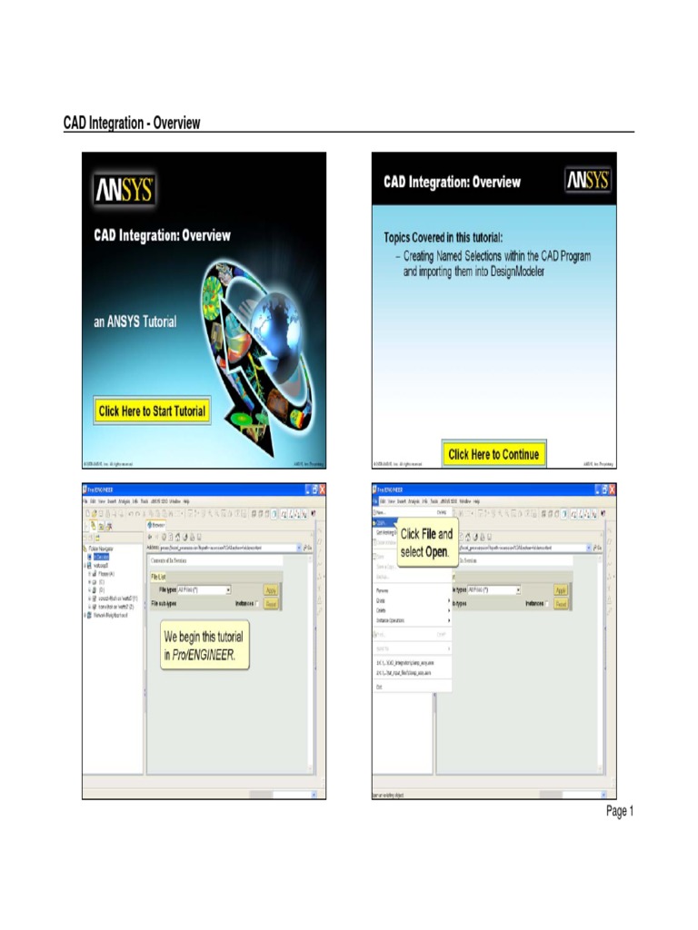 CAD Integration Overview Guide | PDF