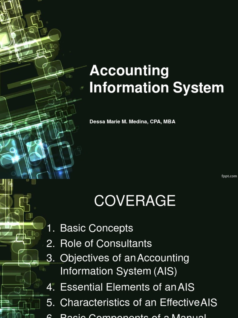 Accounting Information System | PDF | Artificial Intelligence ...