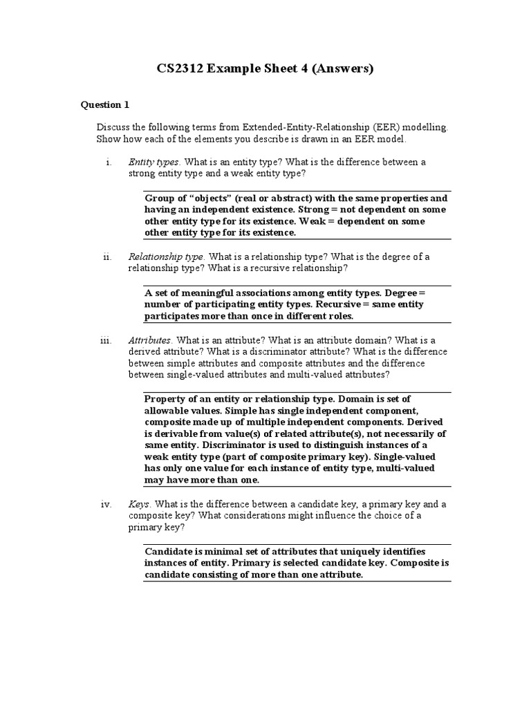 Eer Model 2 Download Free Pdf Relational Database Books