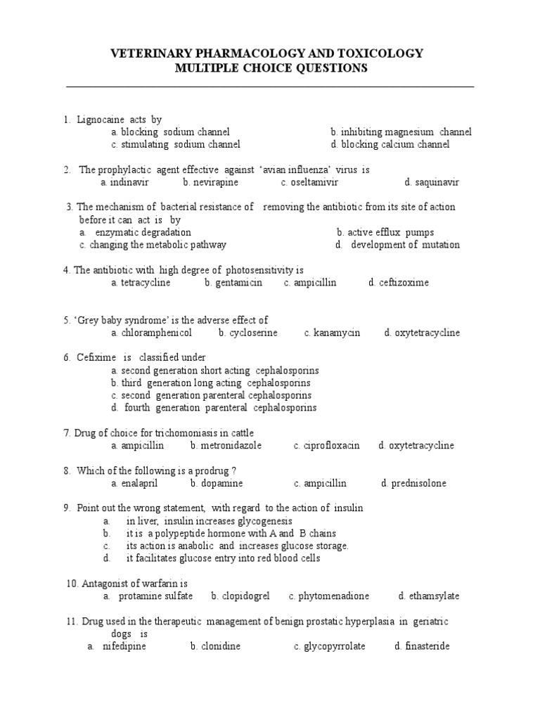 VPT MCQ For | PDF | Selenium | Insecticide VPT MCQ For | PDF | Selenium | Insecticide