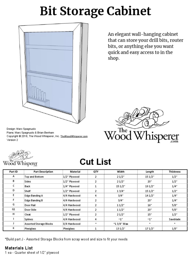 Wooden Cabinet | PDF | Cabinetry | Tools