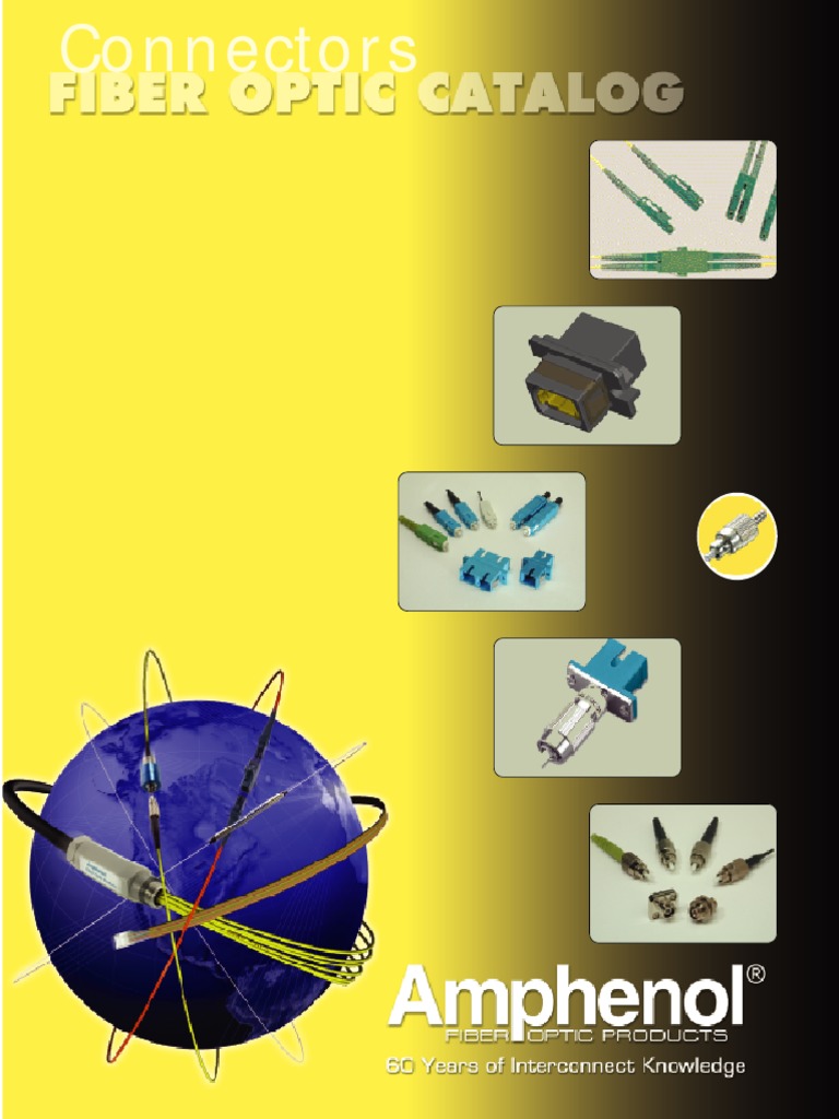 Fiber Connectors & Types - 251218 PDF | PDF | Electrical Connector | Brass