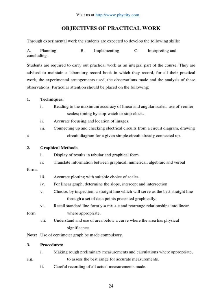 Physics Practical | PDF | Lens (Optics) | Refractive Index