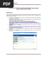 Preuzimanje I Instalacija ROOT Sertifikata HALCOM BG CA | PDF