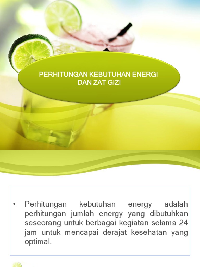 Perhitungan Zat Gizi-2 | PDF