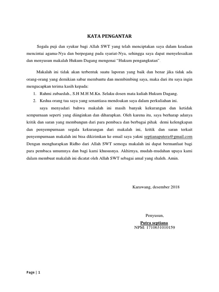 Hukum Pengangkutan Pdf