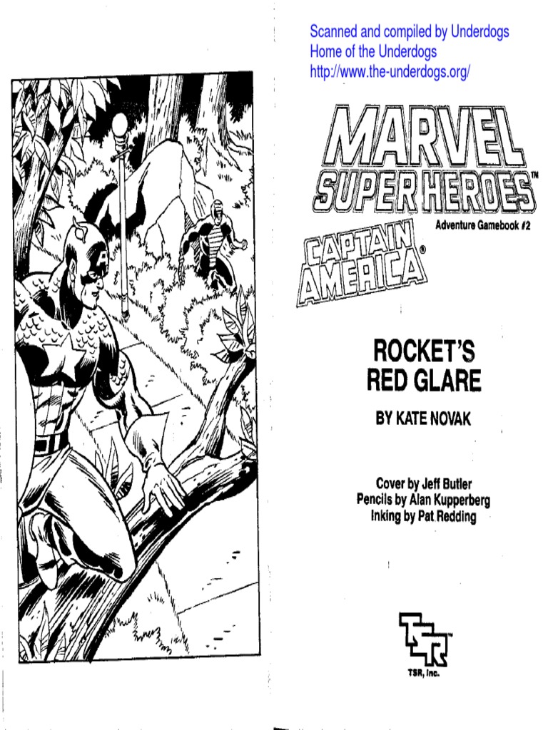 Captain America-Rocket's Red Glare | PDF