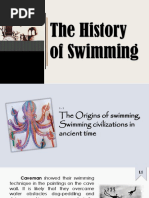 Timeline of Swimming History | PDF | Swimming (Sport) | Swimming