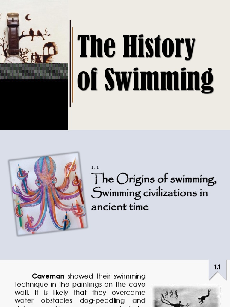 Evolution of Swimming Through Ages | PDF | Swimming (Sport) | Diving