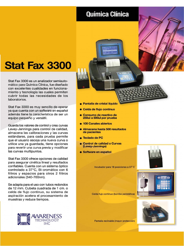 Stat Fax 3300 Catalogo | PDF