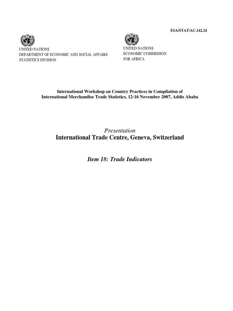International Trade Centre, Geneva, Switzerland: Presentation | PDF ...