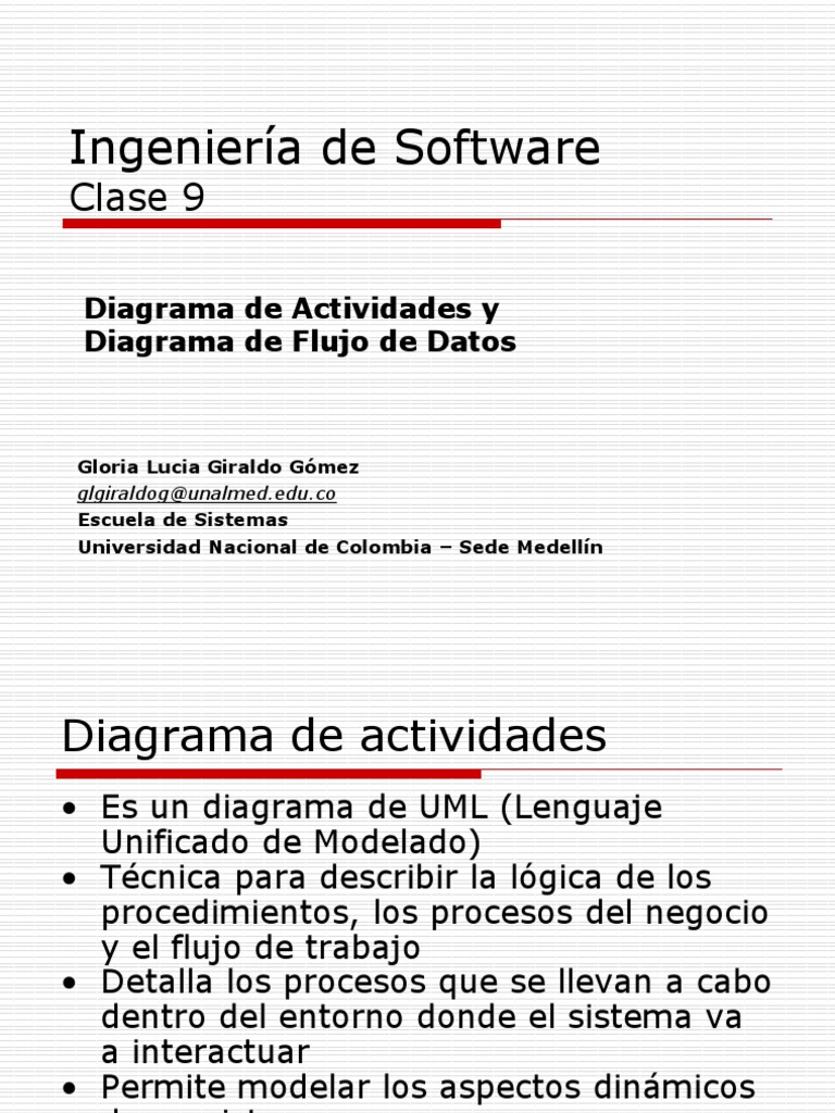 Diagrama de Actividades-V2 | PDF | Ingeniería de software | Software
