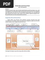 Modul Praktikum Powerpoint 2016 | PDF | Bisnis | Komputer