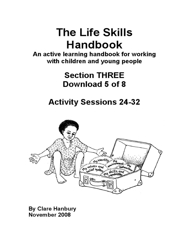 The Life Skills Handbook: Section THREE Download 5 of 8 Activity ...