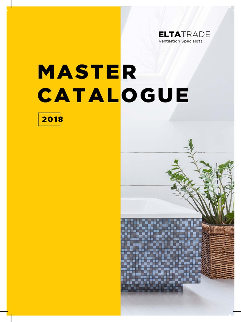 Elta Trade Catalog | PDF | Duct (Flow) | Mechanical Engineering