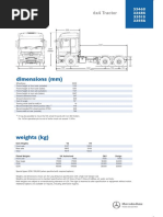 Spec Sheet Scania R520la6x4esz PDF | PDF | Truck | Steering