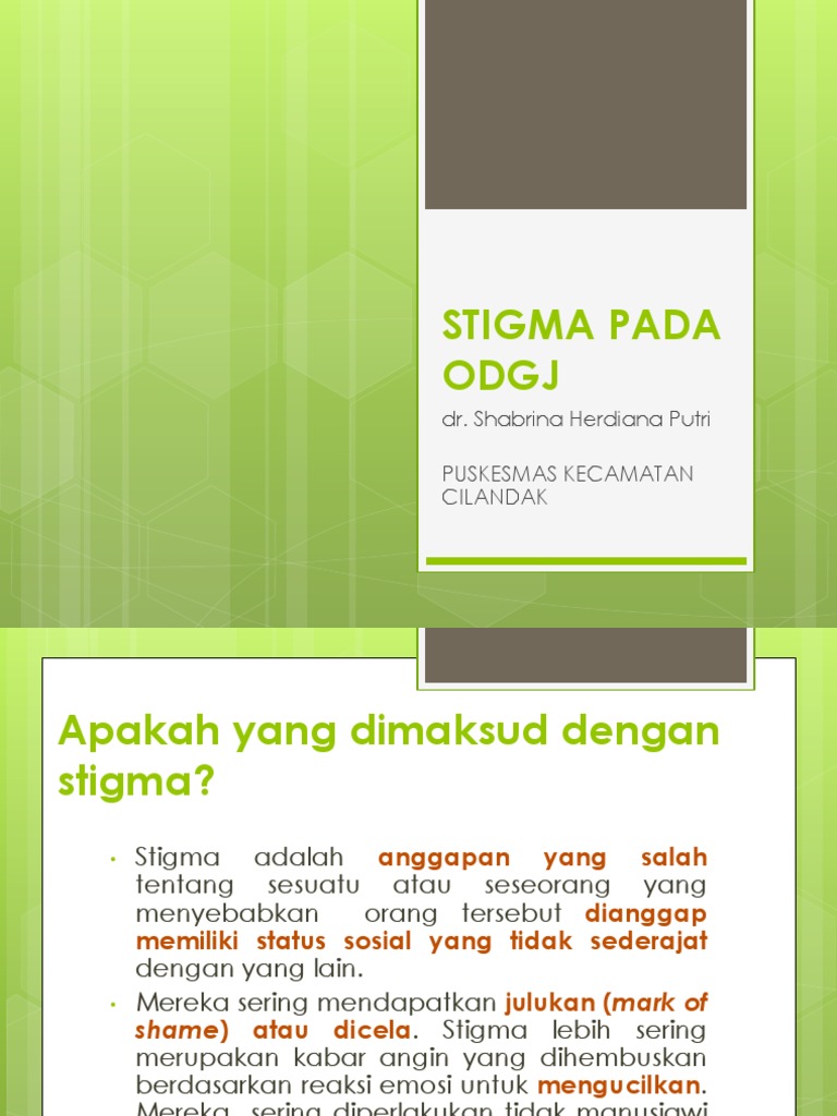 Stigma | PDF | Gaya Hidup