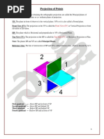 Computer Aided Engineering Drawing 20ME12P Unit 03 3d To Orthographic ...