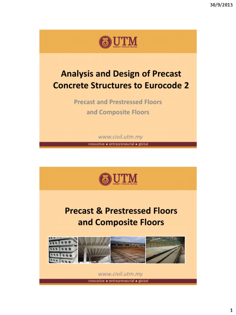 Precast Concrete Design Guide | PDF | Prestressed Concrete | Precast ...