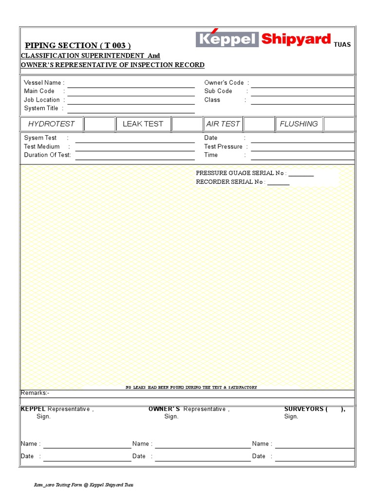 Testing Form Good | PDF