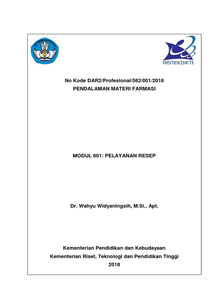 Pelayanan Resep dan Salinan Obat | PDF