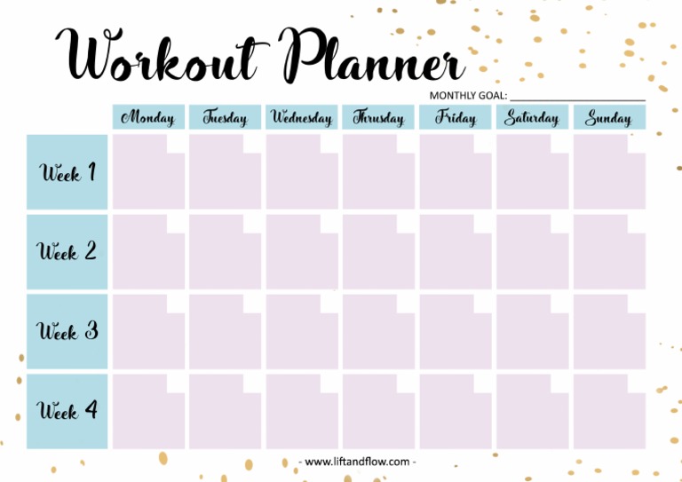 Workout Planner | PDF