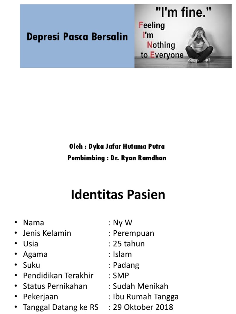 Depresi Post Partum | PDF