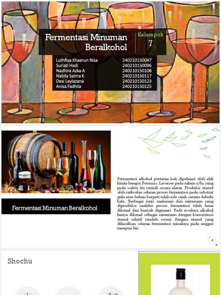 Panduan Fermentasi Minuman Alkohol | PDF