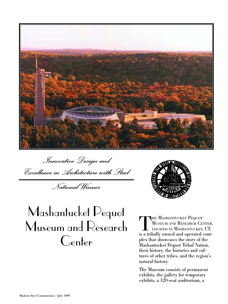 Mashantucket Pequot Museum and Research Center | PDF | Museum | Truss