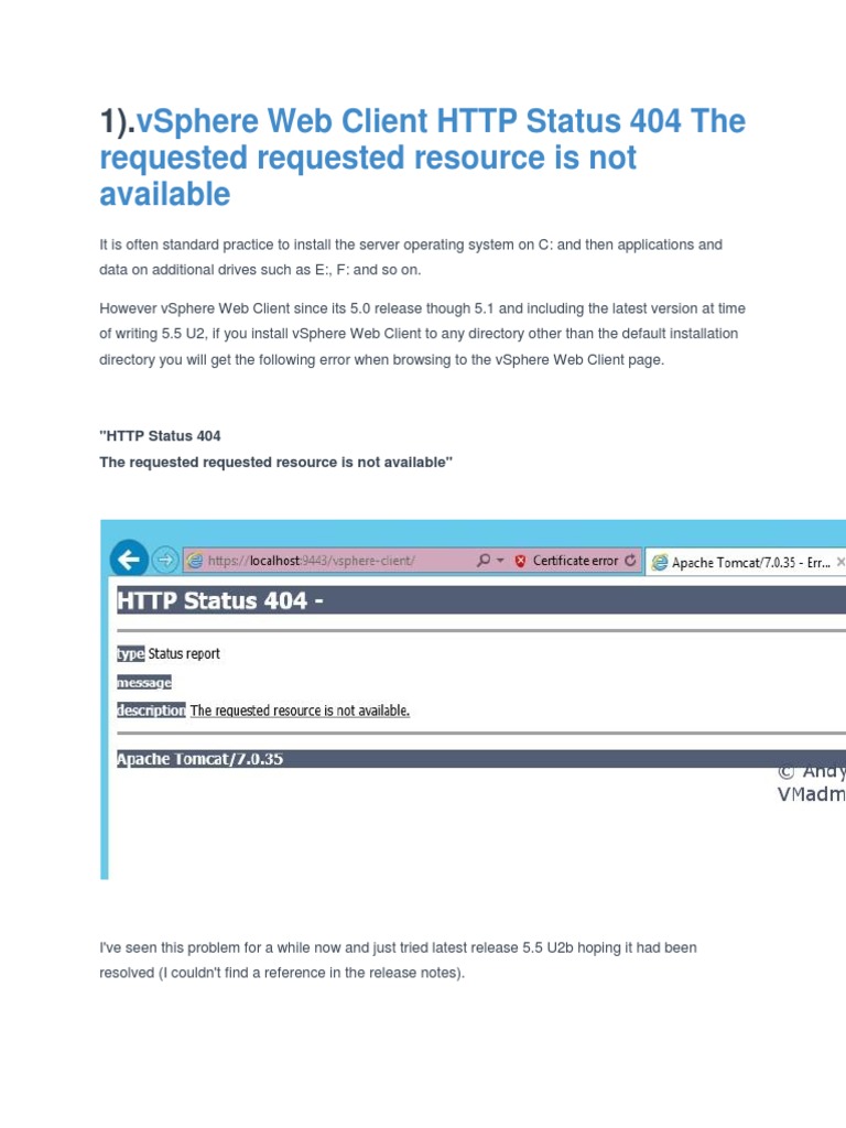 Vmware Scenarios | PDF | Virtual Machine | Domain Name System