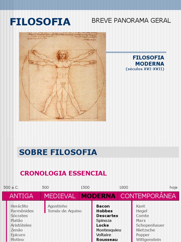 Filosofia Moderna Parte 1 | PDF | Francis Bacon | Estado