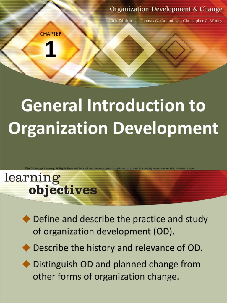 General Introduction To Organization Development | PDF | Organization ...