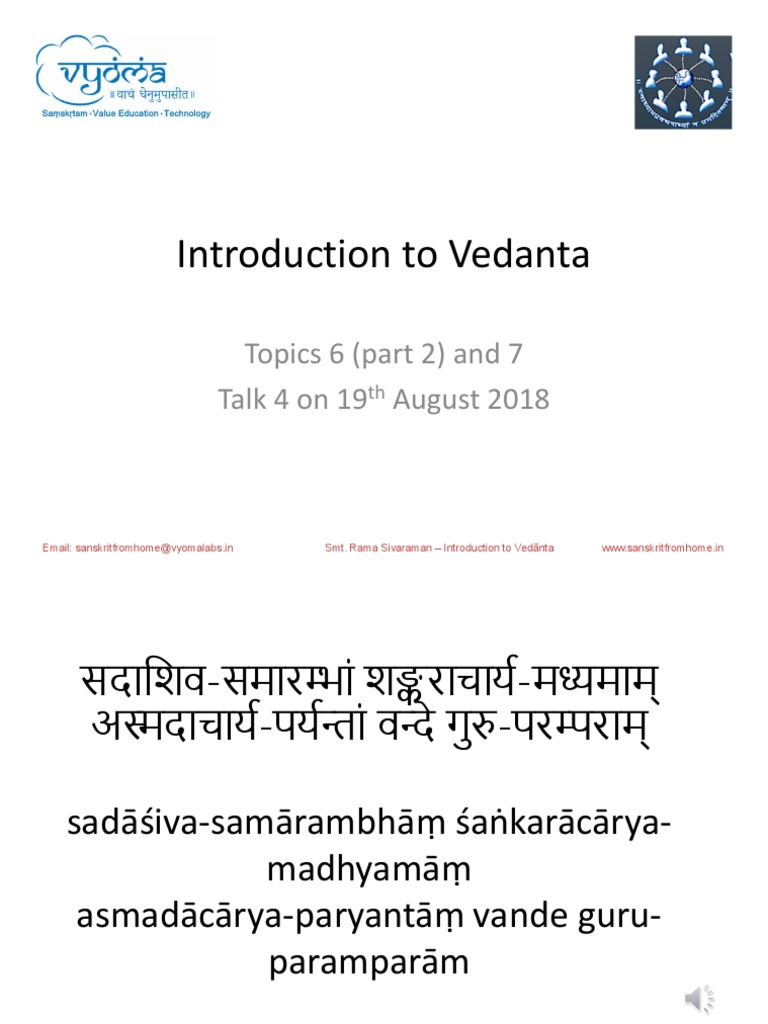 Vedanta | PDF | Guru | Meditation