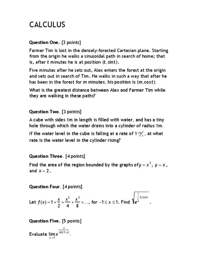 Calculus | PDF | Acceleration | Area