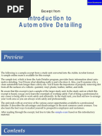 Car Detailing Checklist | PDF