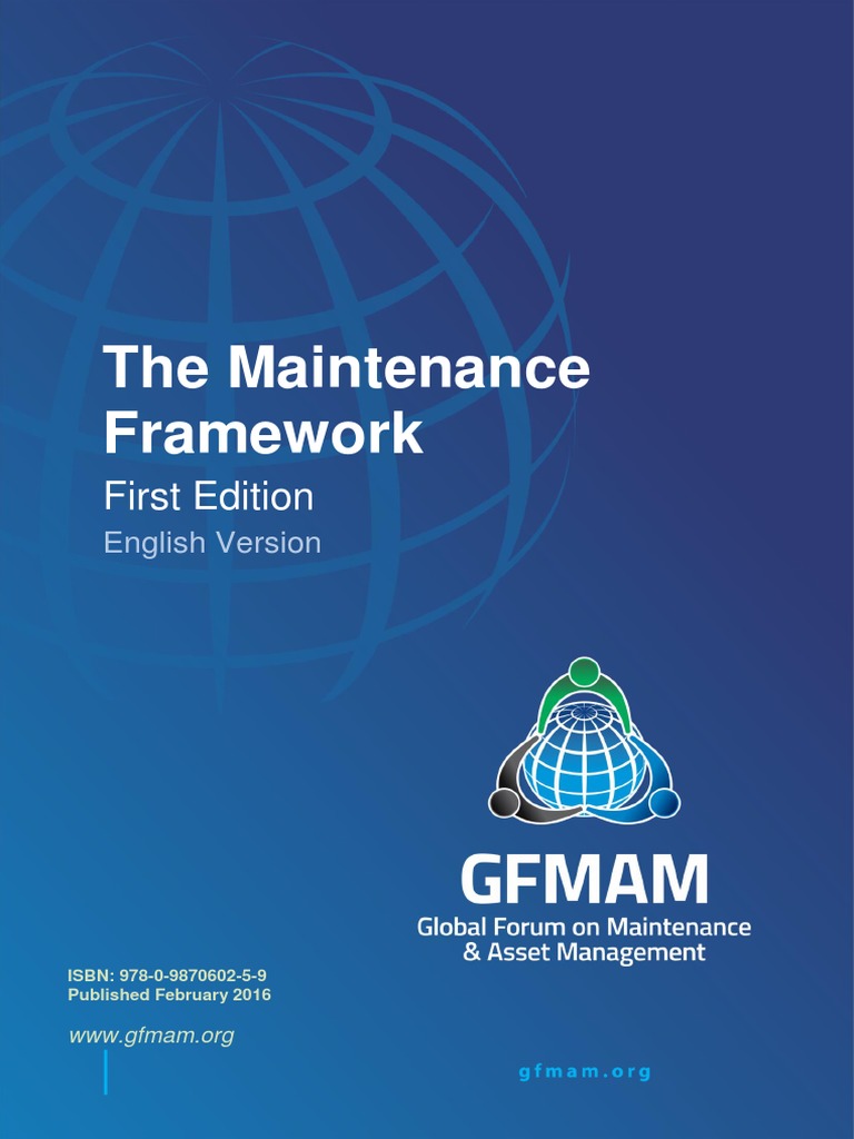 Gfmam the Maintenance Framework First Edition English Version ...
