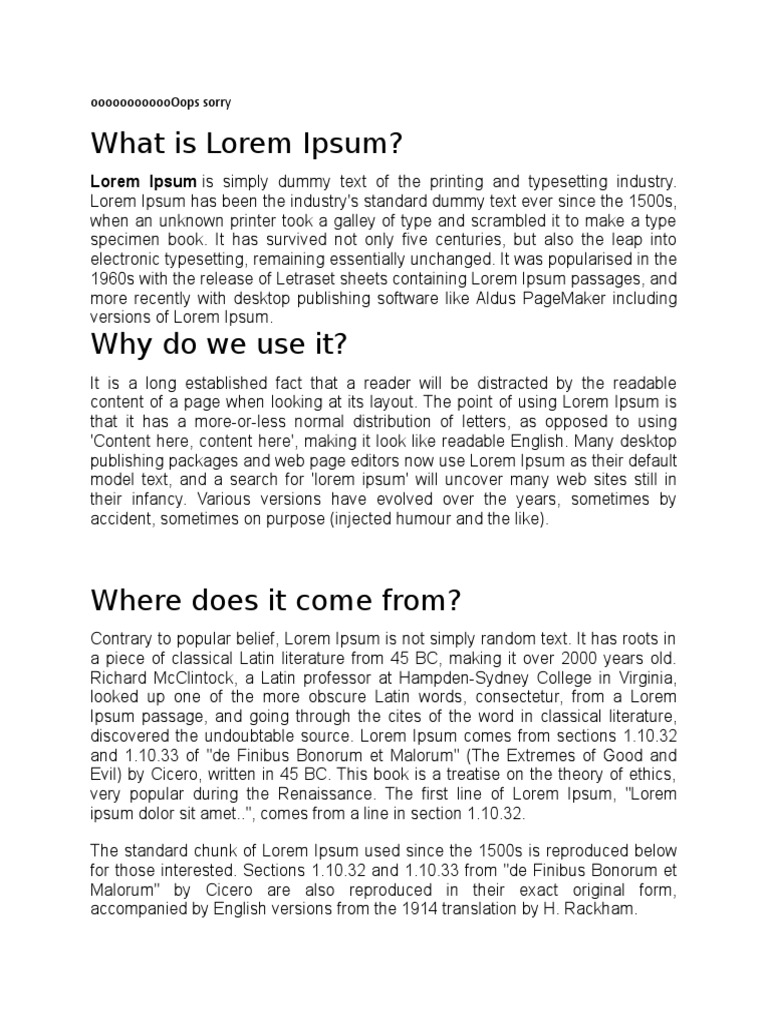 What Is Lorem Ipsum?: Lorem Ipsum Is Simply Dummy Text of The Printing ...