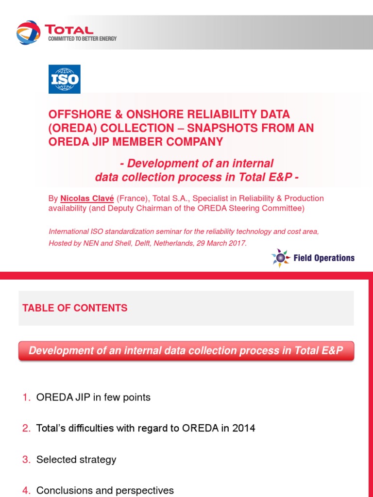 Offshore & Onshore Reliability Data Oreda | PDF | Reliability ...