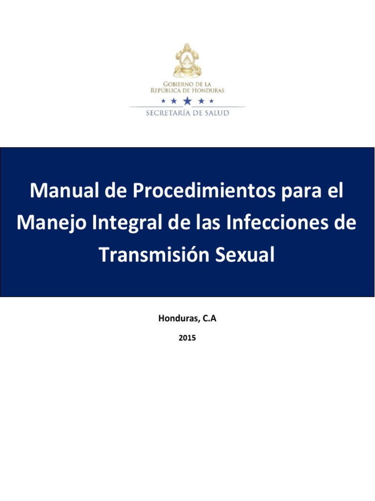 Manual de Procedimientos Manejo ITS | Descargar gratis PDF | Infección transmitida sexualmente | VIH