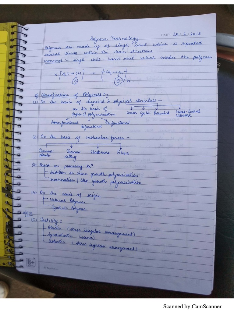 Polymer Notes | PDF