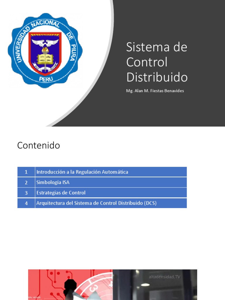 Sistema de Control Distribuido | PDF | Teoría de control | Ingenieria Eléctrica