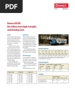 SSAB Domex Structural Steel Overview | PDF | Structural Steel | Welding