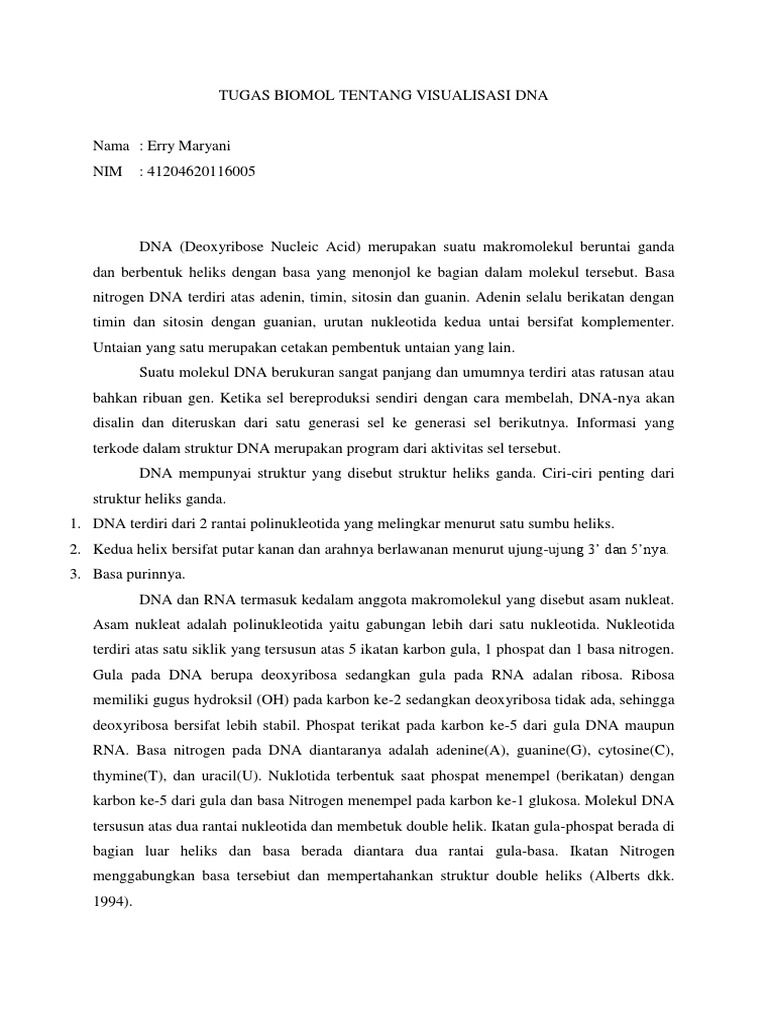 Visualisasi Dna | PDF