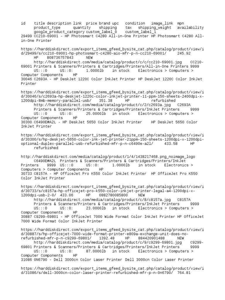 Download | PDF | Printer (Computing) | Hewlett Packard