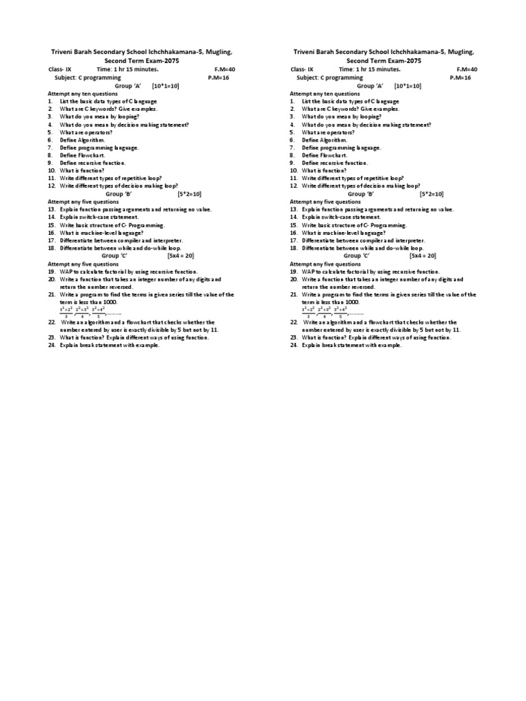 C Programming | PDF | Control Flow | Subroutine