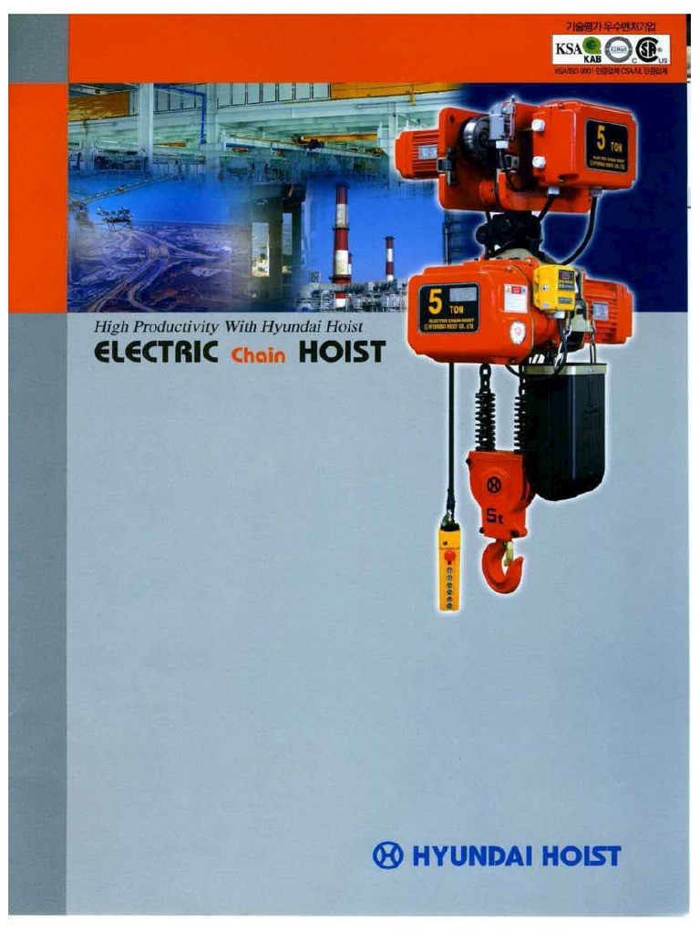 Catalog Chain Hoist | PDF