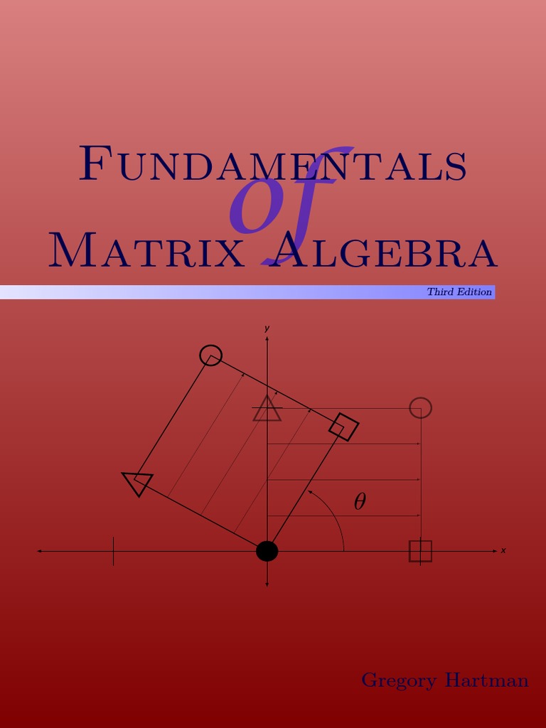 Fundamentals of Matrix Algebra 3rd Edition | PDF | Determinant | Matrix ...
