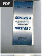 SSPC VIS-3 Steel Surfaces Prepared by Hand and Power Tool Cleaning PDF | PDF